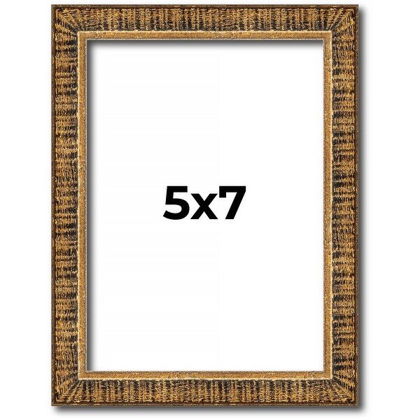 25x15 Frame Gold Solid Wood Picture Frame Width 1.625 Inches | Interior ...