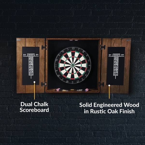 rustic dartboard surround