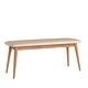Norwegian Danish Modern Tapered Upholstered Dining Bench iNSPIRE Q ...