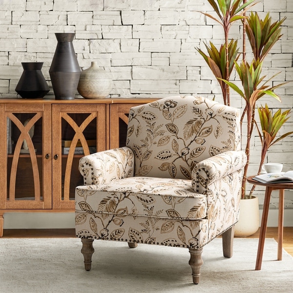 Farmhouse chair and ottoman store