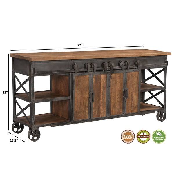Emerson Wood Entertainment Console - Bed Bath & Beyond - 26397319
