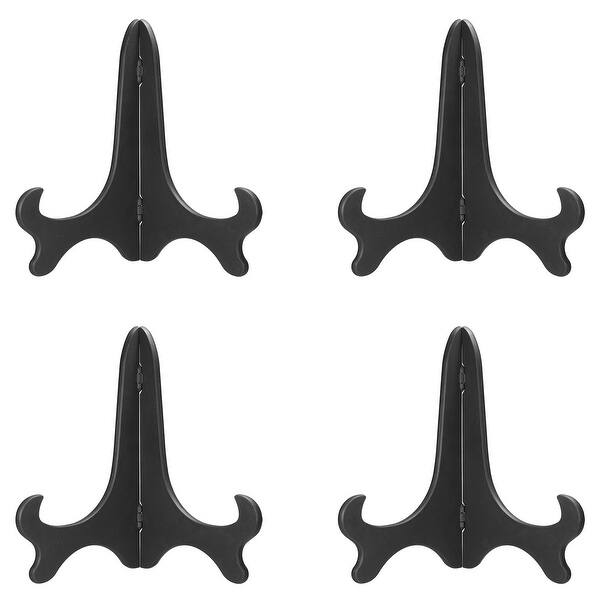 11 Inch Display Stand Holders Display Pictures PP Plastic Black Pack of ...