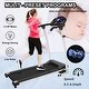 Lightweight Compact Treadmill Fitness Running Walking Jogging Exercise ...
