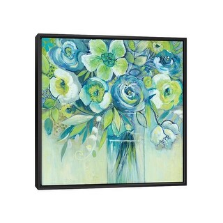 iCanvas "Late Summer Blooms II" by Elle Summers Framed Canvas Print ...