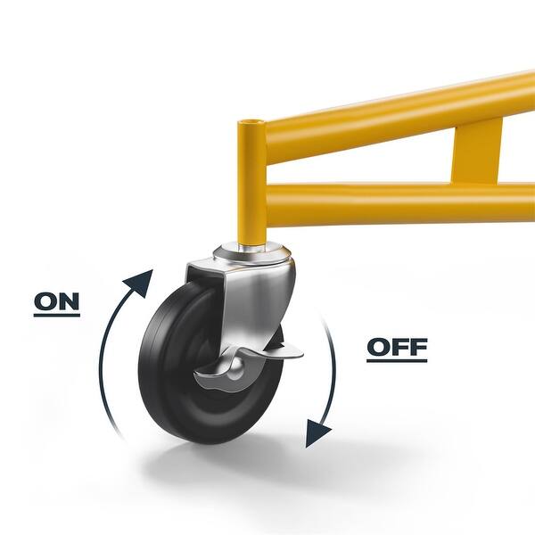 16ft Lift Drywall Panel Hoist Jack for Ceiling - Yellow - Bed Bath ...