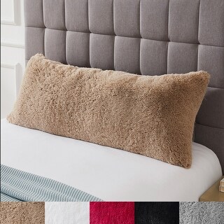Soft and Comfy Plush Body Pillow 54 x 20 - Bed Bath & Beyond - 39206599