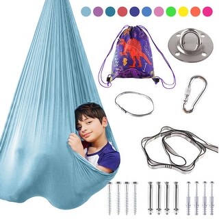 Indoor Therapy Sensory Swing for Kids, Special Needs Joy Cuddle Ceiling ...