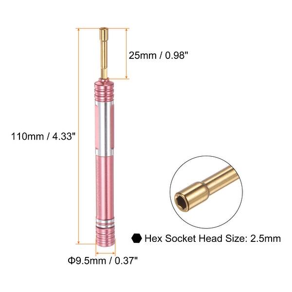 2pcs Precision Screwdriver 2.5mm Magnetic Socket Head Pen Shape Screw ...