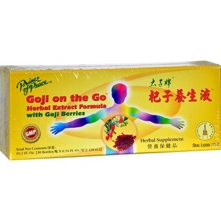 Prince of Peace Goji on the Go Wellness Formula - 30 Vials - Bed Bath ...