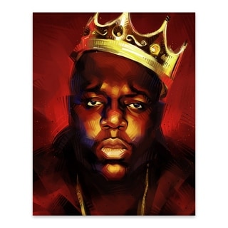 Music Notorious Big Portrait Metal Wall Art Print - Bed Bath & Beyond ...