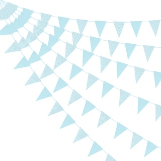 5 Pcs 16.4 Feet Pennant Banner Flags String Triangle Hanging - Bed Bath ...