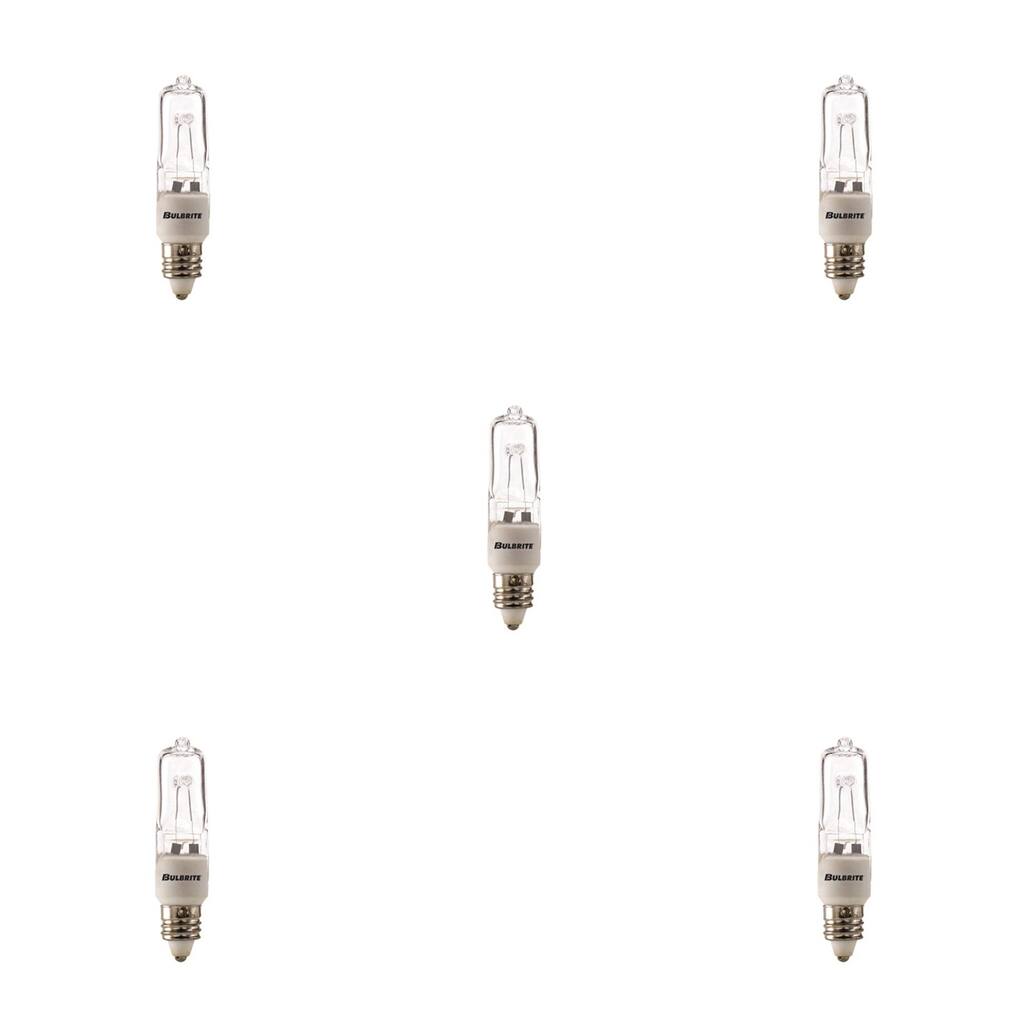 Bulbrite Pack of (2) Dimmable Clear Mini T6 Mini-Candelabra (E11) LED ...