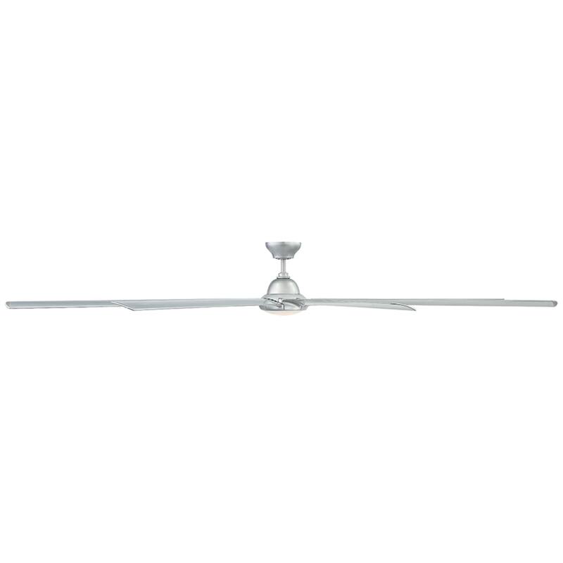 Hydra 120 Inch Eight Blade Indoor / Outdoor Smart Ceiling Fan with Six ...