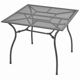 Steel mesh design garden terrace outdoor dining table - Bed Bath ...