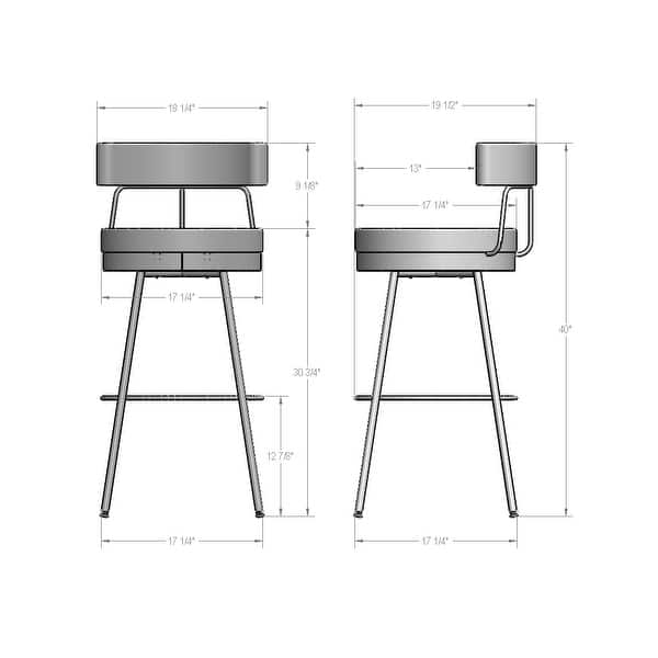 Amisco Urbana Swivel Counter And Bar Stool Bed Bath And Beyond 40017776