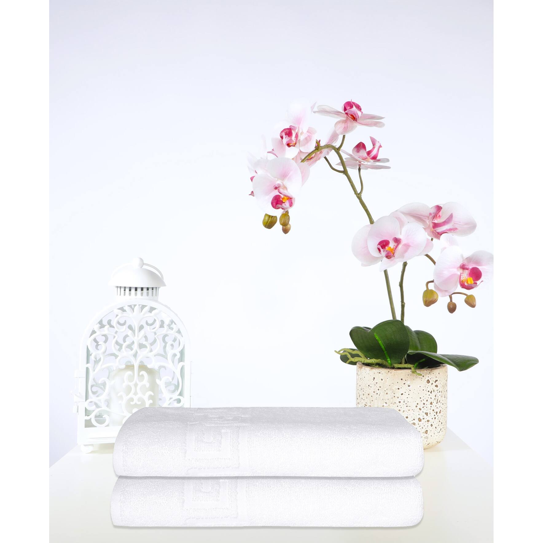 Ozan Premium Home Milos Collection Bath Sheet, Set of 2 - 40-60 inch ...
