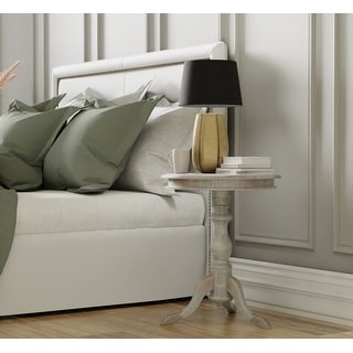 Carolina Living Gilda Side Table - Natural Driftwood - Bed Bath & Beyond - 39455010