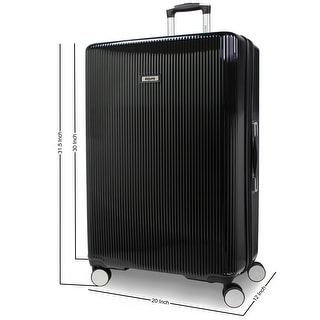 World Traveler Large 30-Inch Lightweight Spinner Luggage Check-In Bag ...