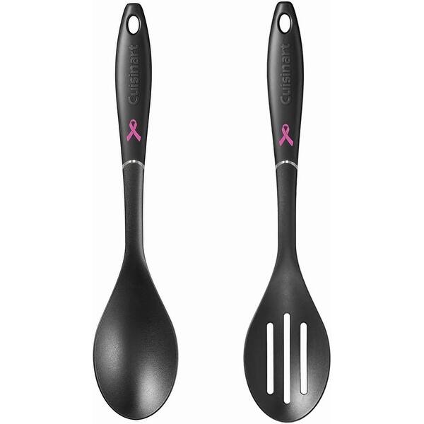 Cuisinart CTG-01-SSLSPK Pink Series Solid and Slotted Spoon Set - Bed ...