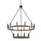 The Gray Barn Highclere Farmhouse 20-light Wagon Wheel Chandelier - 40 ...