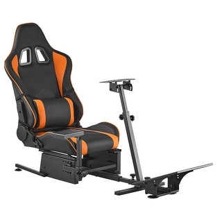 UIMOSO Racing Wheel Stand, Heavy-Duty Simulator Cockpit Steering Wheel ...