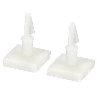 10 Pcs 0.37" Height Adhesive Standoff Reverse Mount Insulation Bracket ...
