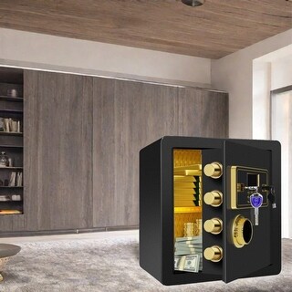 1.6 Cub and 3 Opening Methods LCD Display Safe for Money Valuable - Bed ...