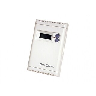 Dial Mfg 7617 Digital Cooler Controller LCD Thermostat, 115V & 230V ...