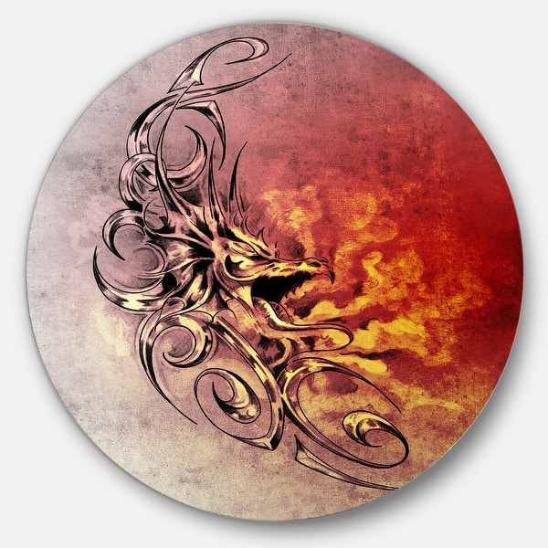 mediaeval dragon tattoos