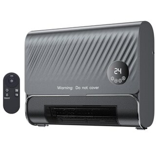 5000 BTU Smart Wall Heater Electric Furnace Space Heater with Remote, 3 ...
