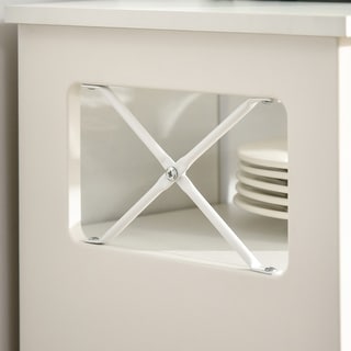 Sideboard Buffet Cabinet with Storage Drawers Large Tabletop and ...