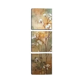 iCanvas "Misty Woods I" by Conrad Knutsen 3-Piece Canvas Wall Art Set ...