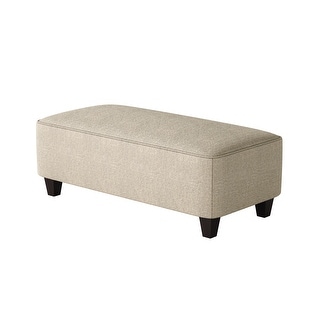 Sugarshack Oatmeal 49" Wide Cocktail Ottoman - Bed Bath & Beyond - 36831145