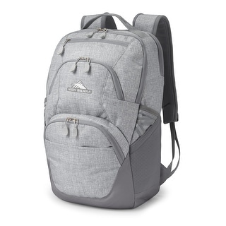 High Sierra Swoop SG Backpack w/Laptop Pocket and Tablet Sleeve-Silver ...