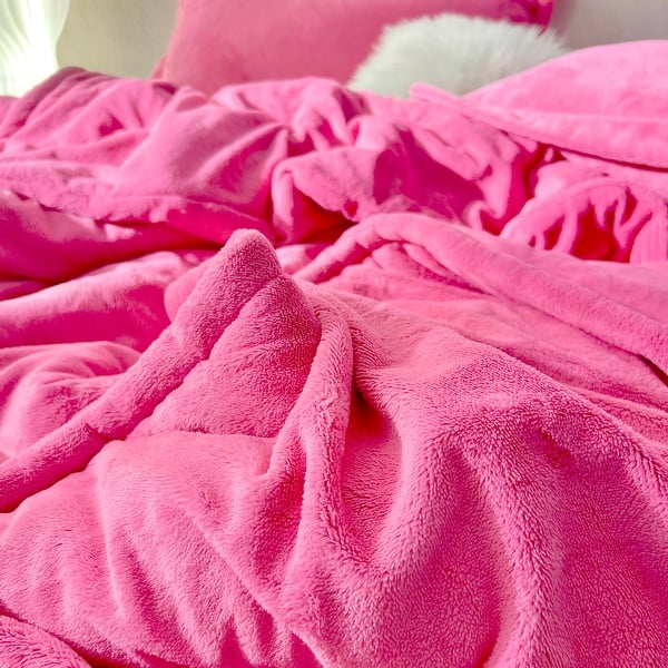 Neon Nights - Coma Inducer® Oversized Comforter Set - Neon Pink - On ...