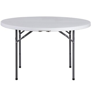 48" Round Foldable Dining Table - Bed Bath & Beyond - 39136637