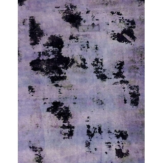 Ahgly Company Machine Washable Abstract Raspberry Purple Area Rugs ...