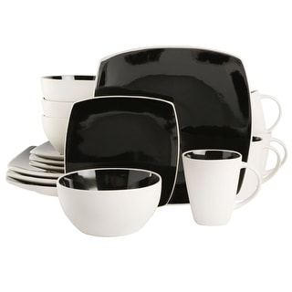 16 Piece Stoneware Dinnerware Set - Bed Bath & Beyond - 38243232