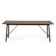 Modrest Oritz Prospect Mid-Century Modern Walnut Dining Set - Bed Bath ...