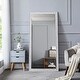 Joyce Weathered Bevel Floor Mirror Full Length Mirror Standing Mirror ...