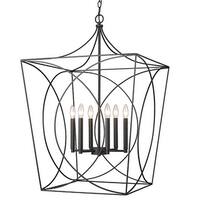 Millennium Lighting 4003 Tracy 6 Light 24" Wide Taper Candle Style ...