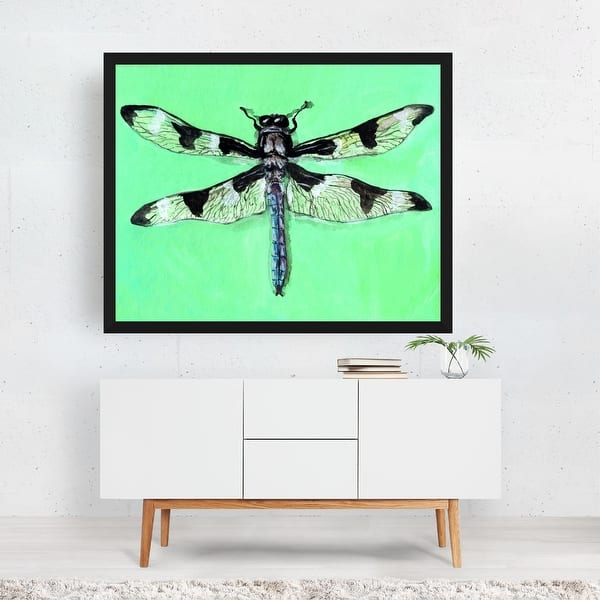 Dragonfly Illustrations Butterfly Symmetry Art Print/Poster - Bed Bath ...