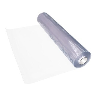18 Gauge (0.18mm Thick) - 30 Yards Full Roll Premium Clear Plastic ...