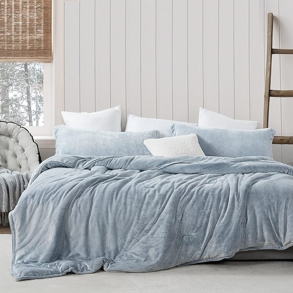 Coma Inducer® Oversized Comforter Set - Frosted River Blue - Bed Bath ...