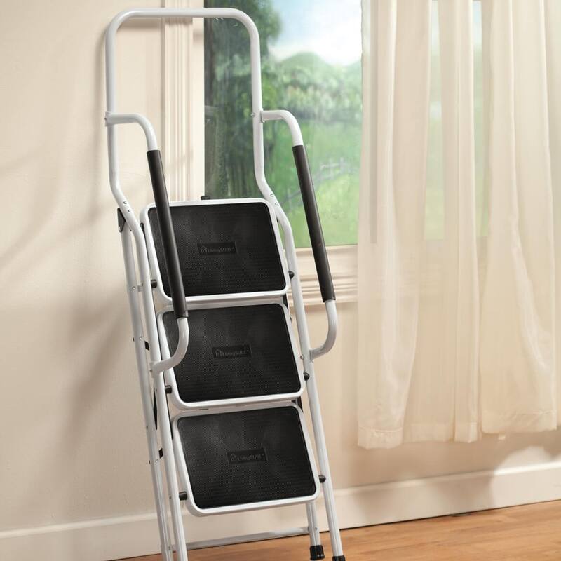 Step Ladder with Handles - Overstock - 37521798