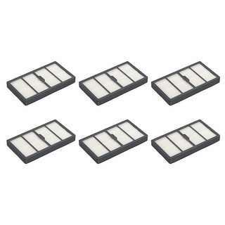 Filter Replacement Parts Robot Vacuum Cleaner Accessories 6Pcs - Black ...