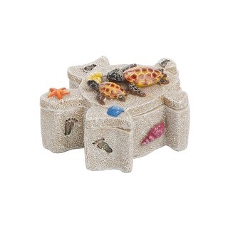 Resin Sand Turtle Box - Bed Bath & Beyond - 40391819