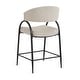 Christopher Knight Home - Modern Upholstered Counter Height Bar Stool ...