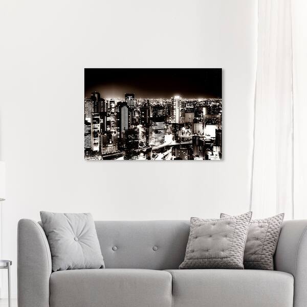 Oliver Gal 'Tokyo Japan' World and Countries Wall Art Canvas Print ...