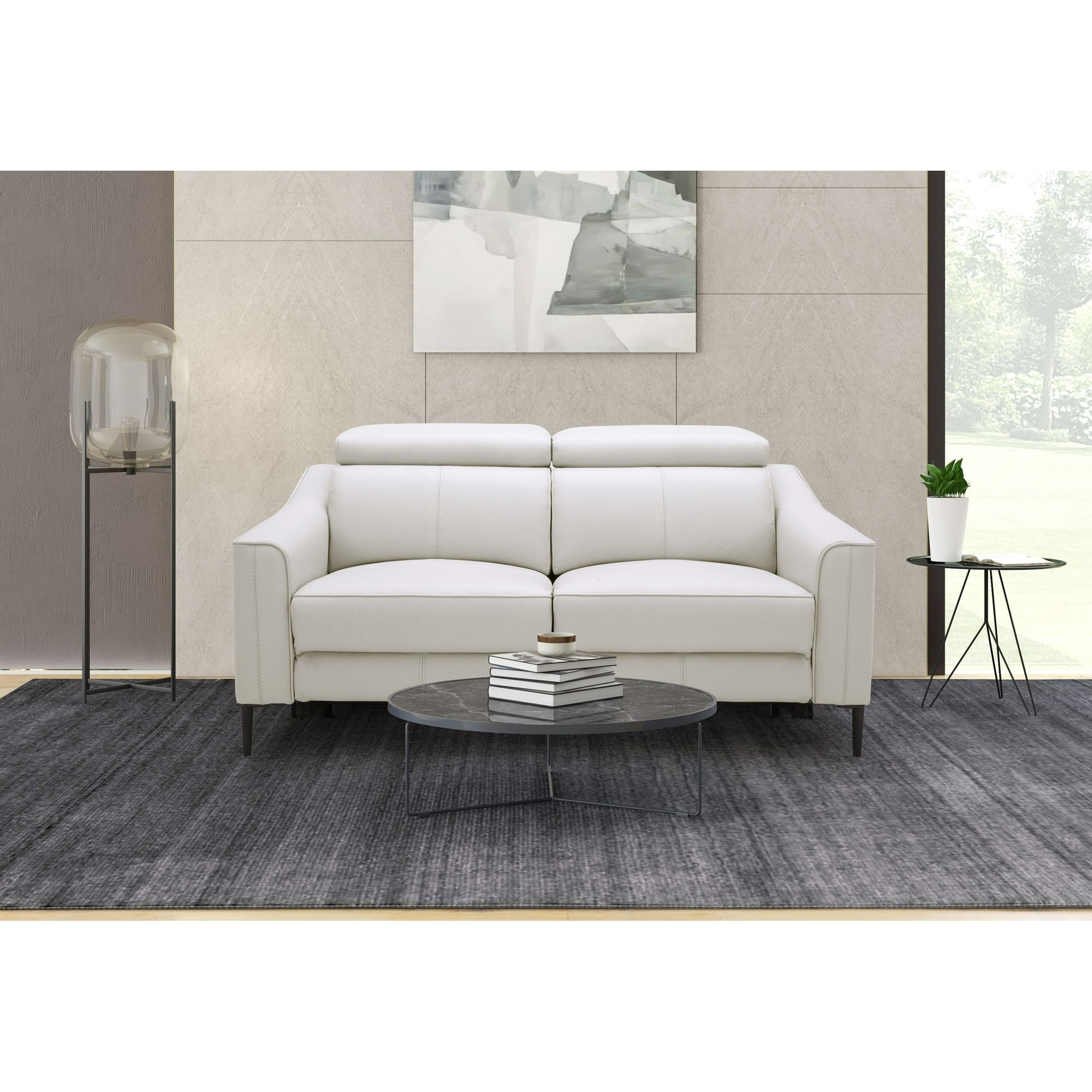 White Leather Sofas - Bed Bath & Beyond